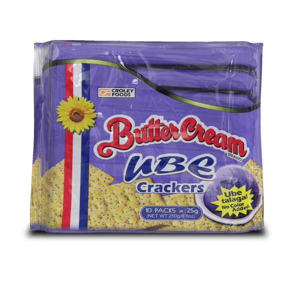 Croley Foods Buttercream Crackers Msf2 Ube Flavor 8 8 Oz 250g 10