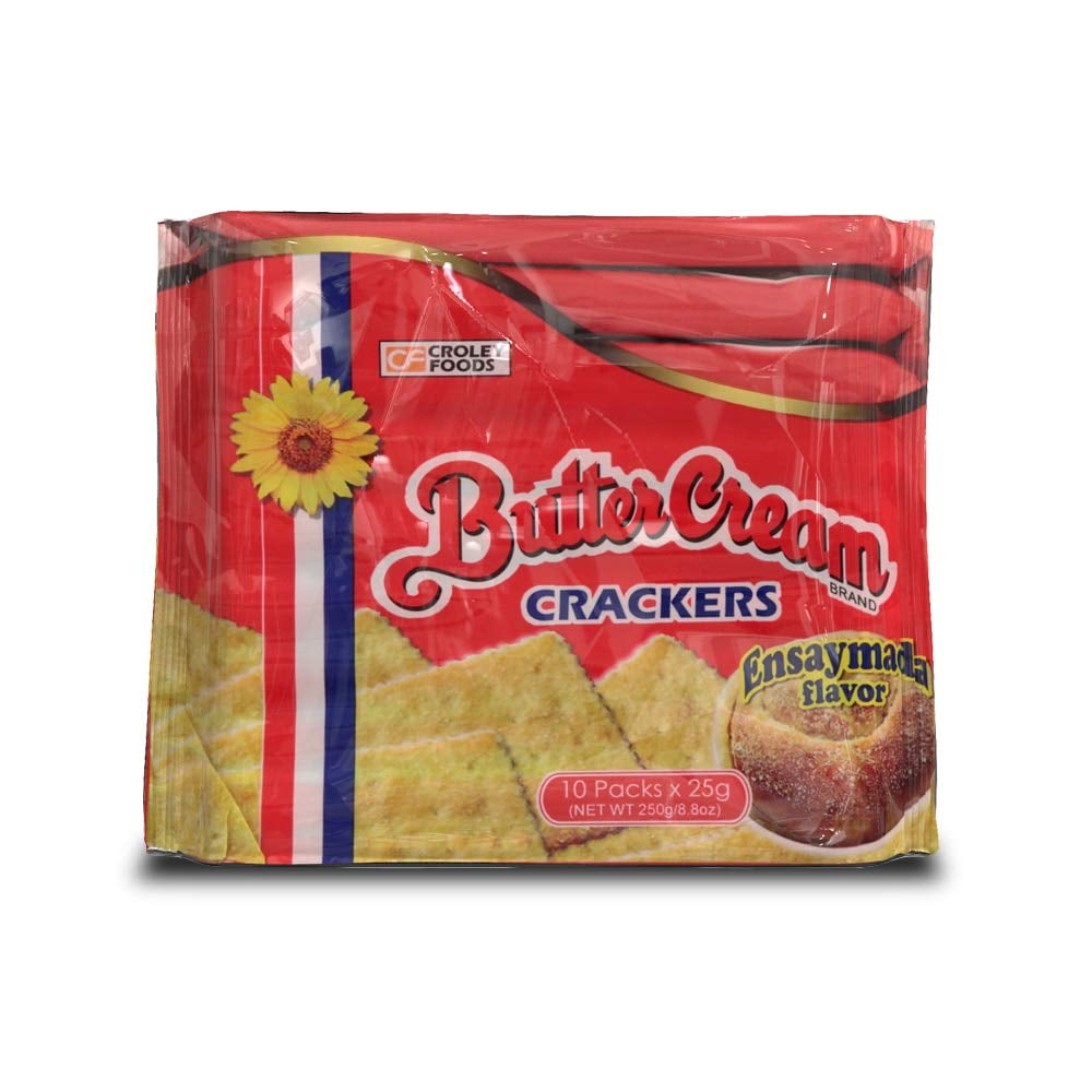 Croley Foods Buttercream Crackers MZF22 - Ensaymada Flavor, 8.8 oz ...