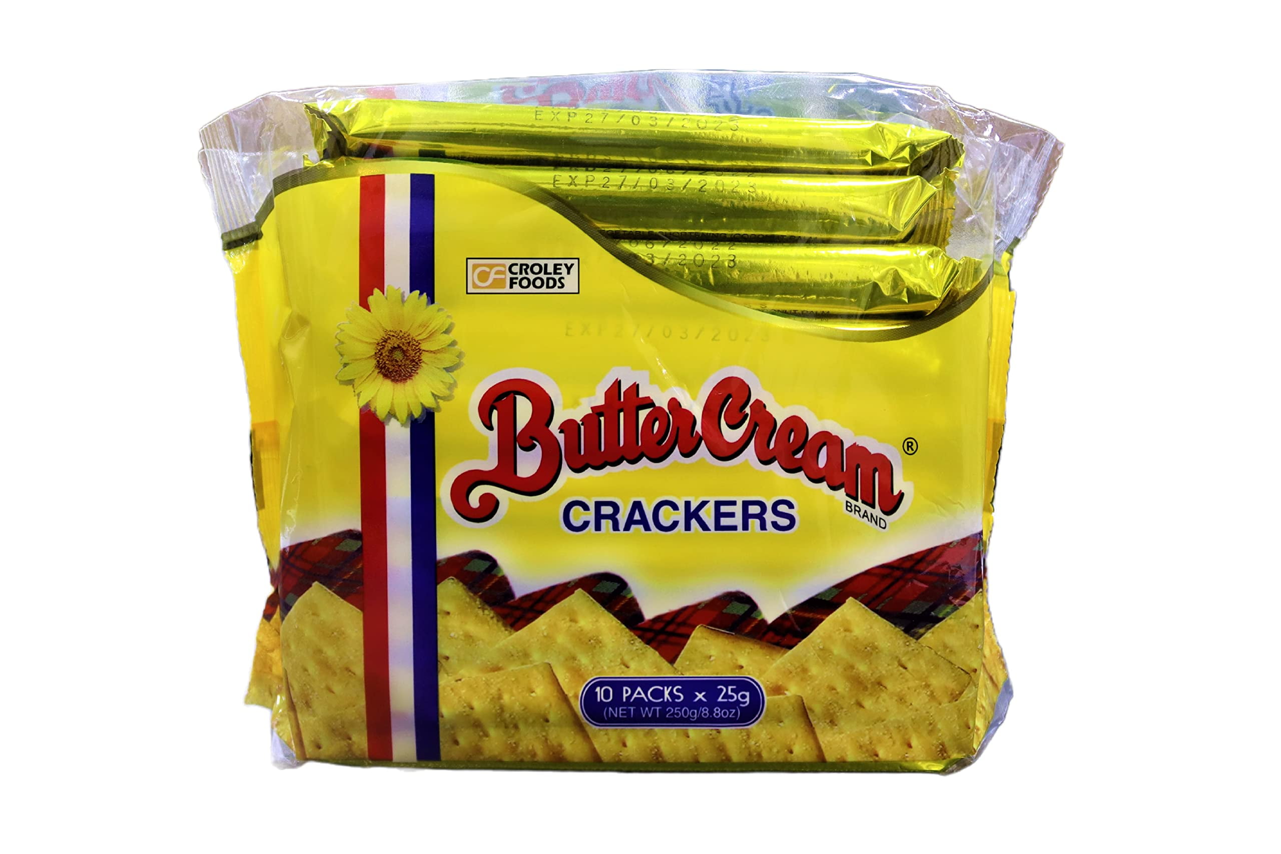 Croley Foods Buttercream Crackers SBF3 - Original Flavor, 8.8 oz (250g ...