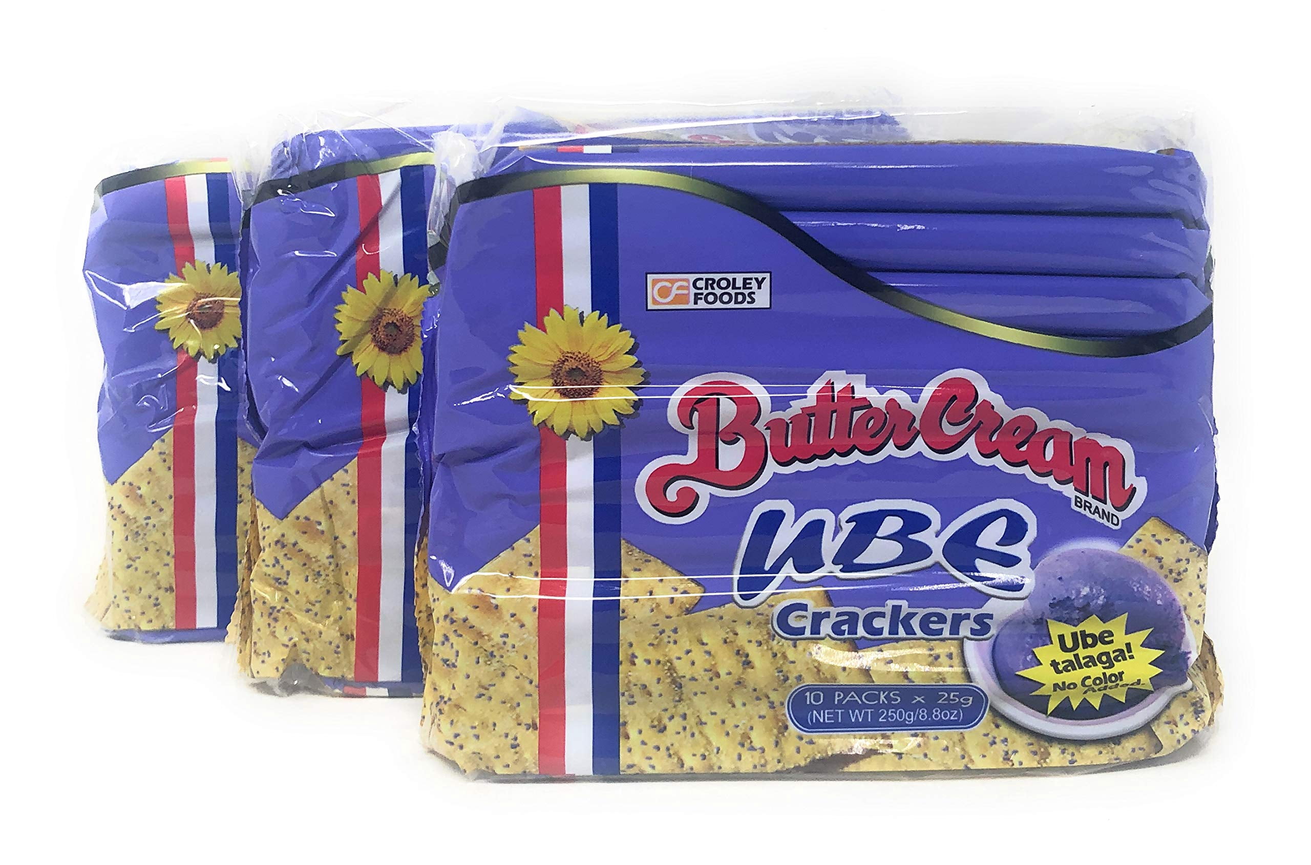 Croley Foods Buttercream Crackers ZS23 - Ube Flavor, 8.8 oz (250g) 10 ...