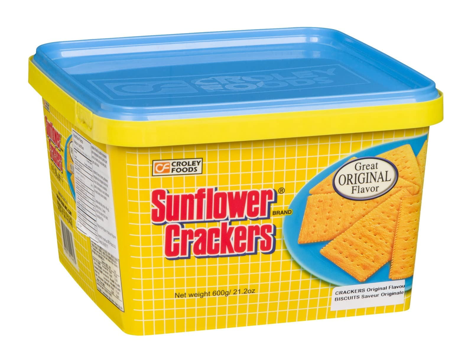 Croley Foods Sunflower Crackers TGF4 Original Flavor Cream Sandwhich 23oz - Walmart.com