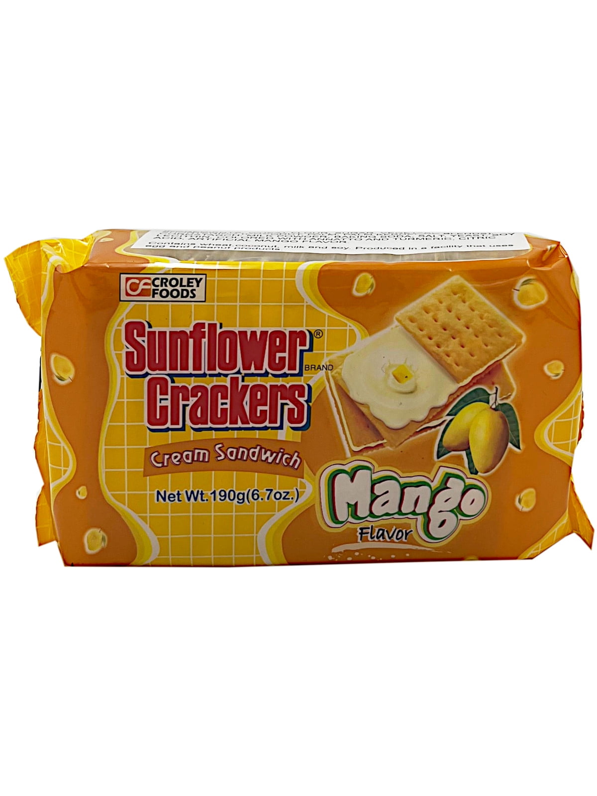 Croley Sunflower Crackers Mango Handy Pack, Pack of 7 - Walmart.com