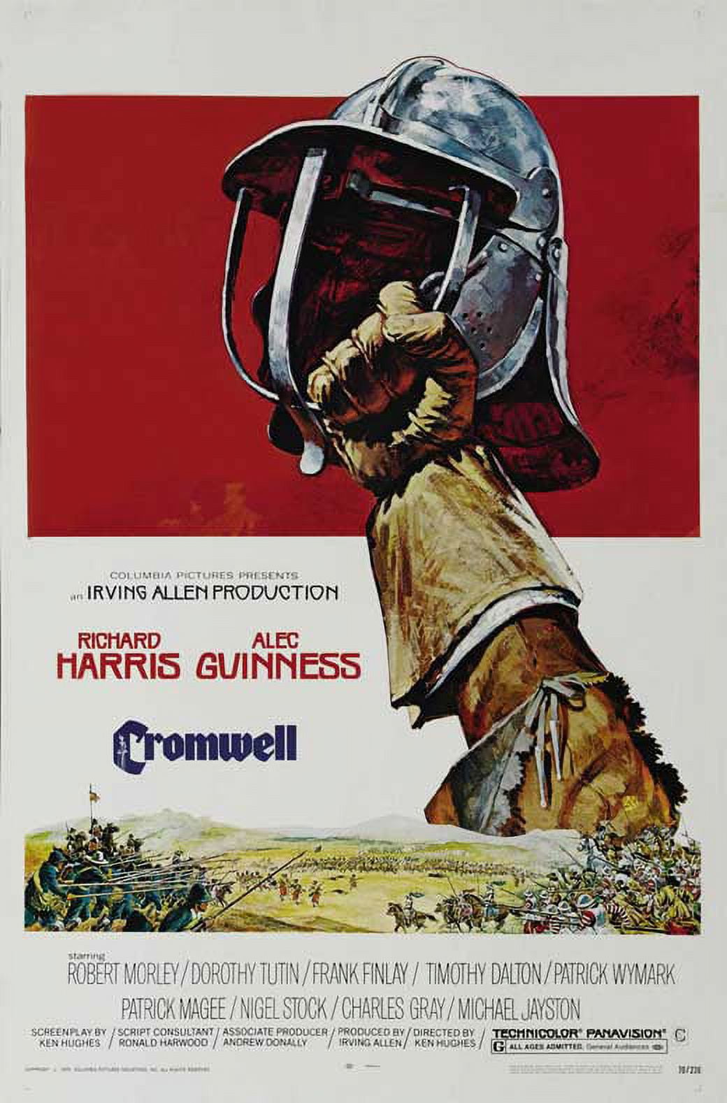 Cromwell - movie POSTER (Style B) (27" x 40") (1970) - Walmart.com