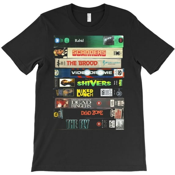 Cronenberg VHS Collection Funny David Cronenberg Horror Movie H14621 T ...