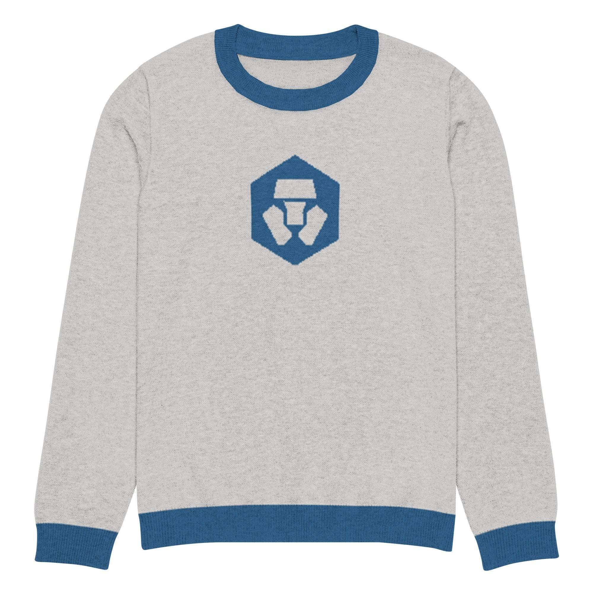 Cronos Crypto Crew Knitted Sweater - Walmart.com