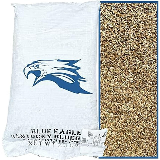 Crooked Bend Blue Eagle Kentucky Bluegrass Seed, 25LB Bulk Bag ...