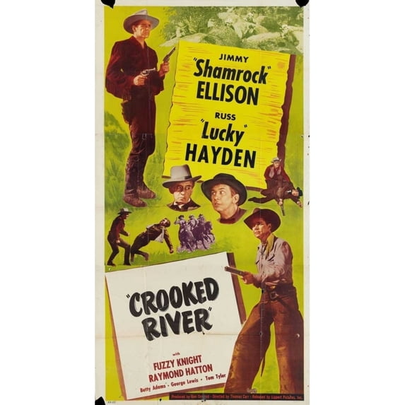 Crooked River Movie Poster (11 x 17) - Walmart.com