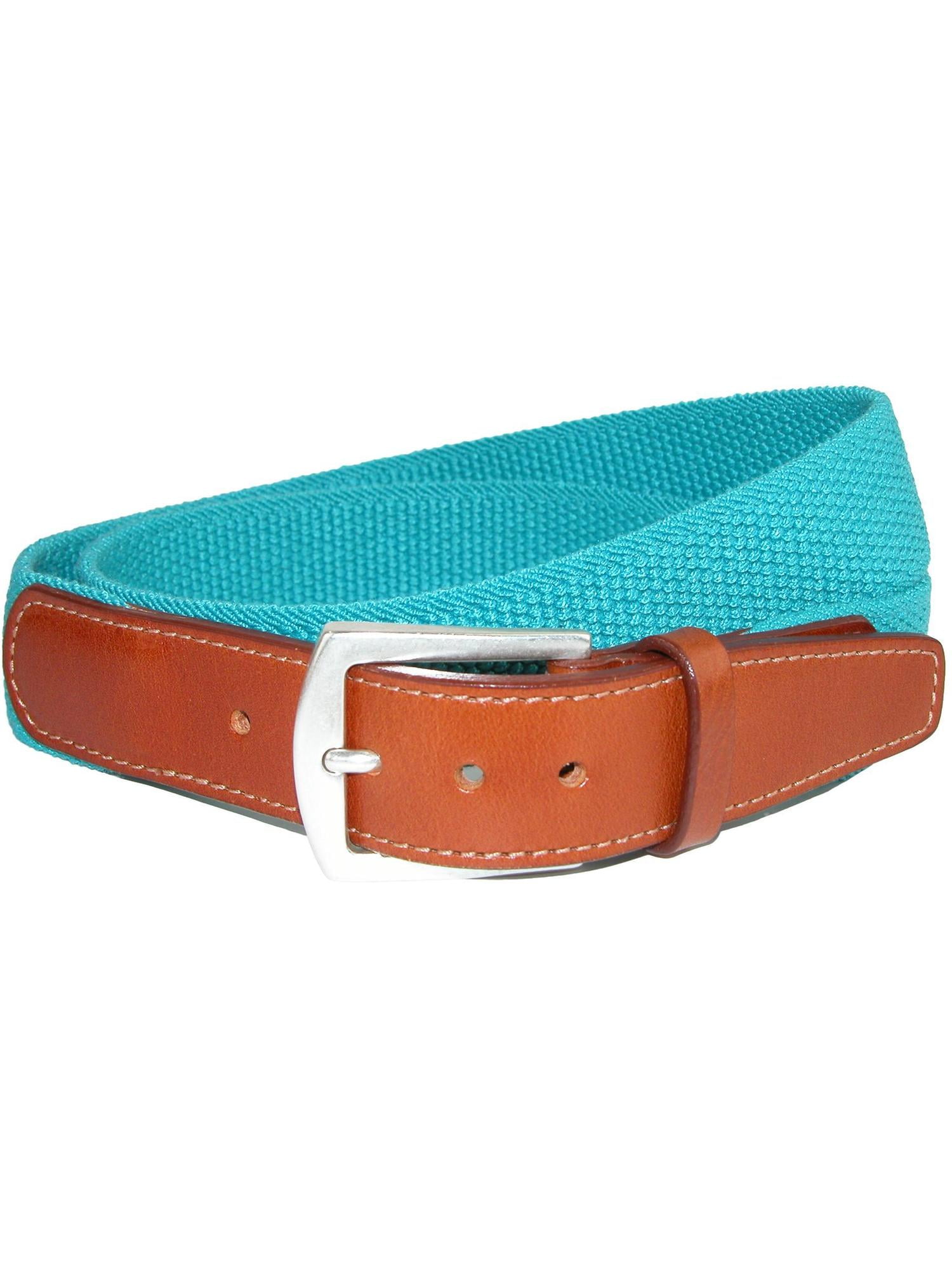 CrookhornDavis Newport Pique Cotton Woven Elastic Belt (Men) - Walmart.com