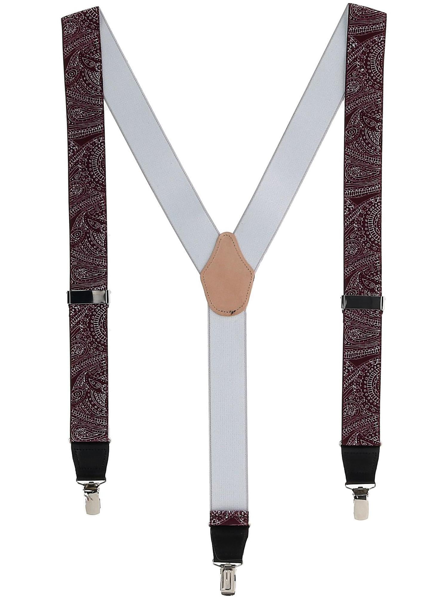 CrookhornDavis Paisley Way 35mm Clip End Elastic Braces (Men) - Walmart.com
