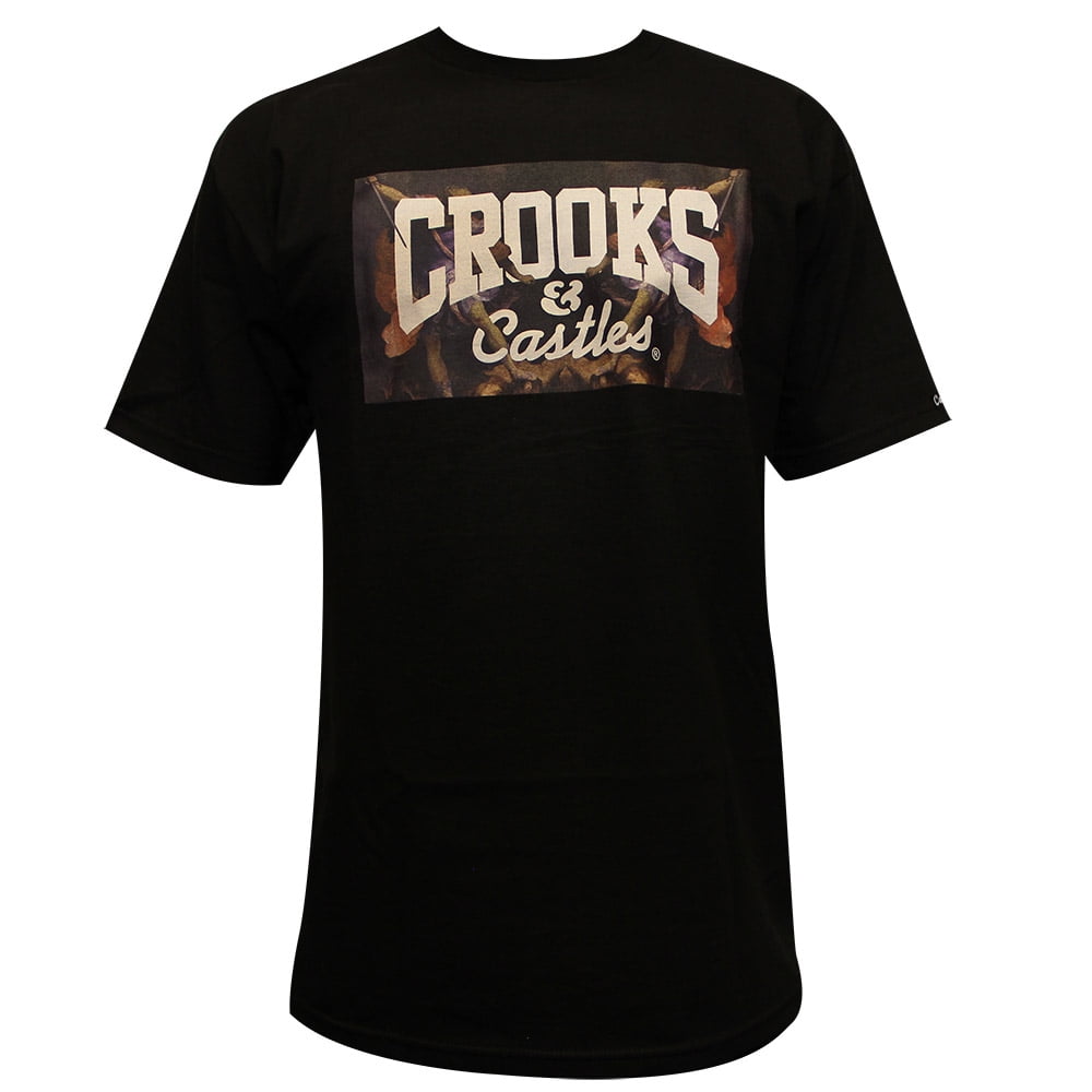 Crooks & Castles Hierarchy Core Logo T-Shirt Black - Walmart.com