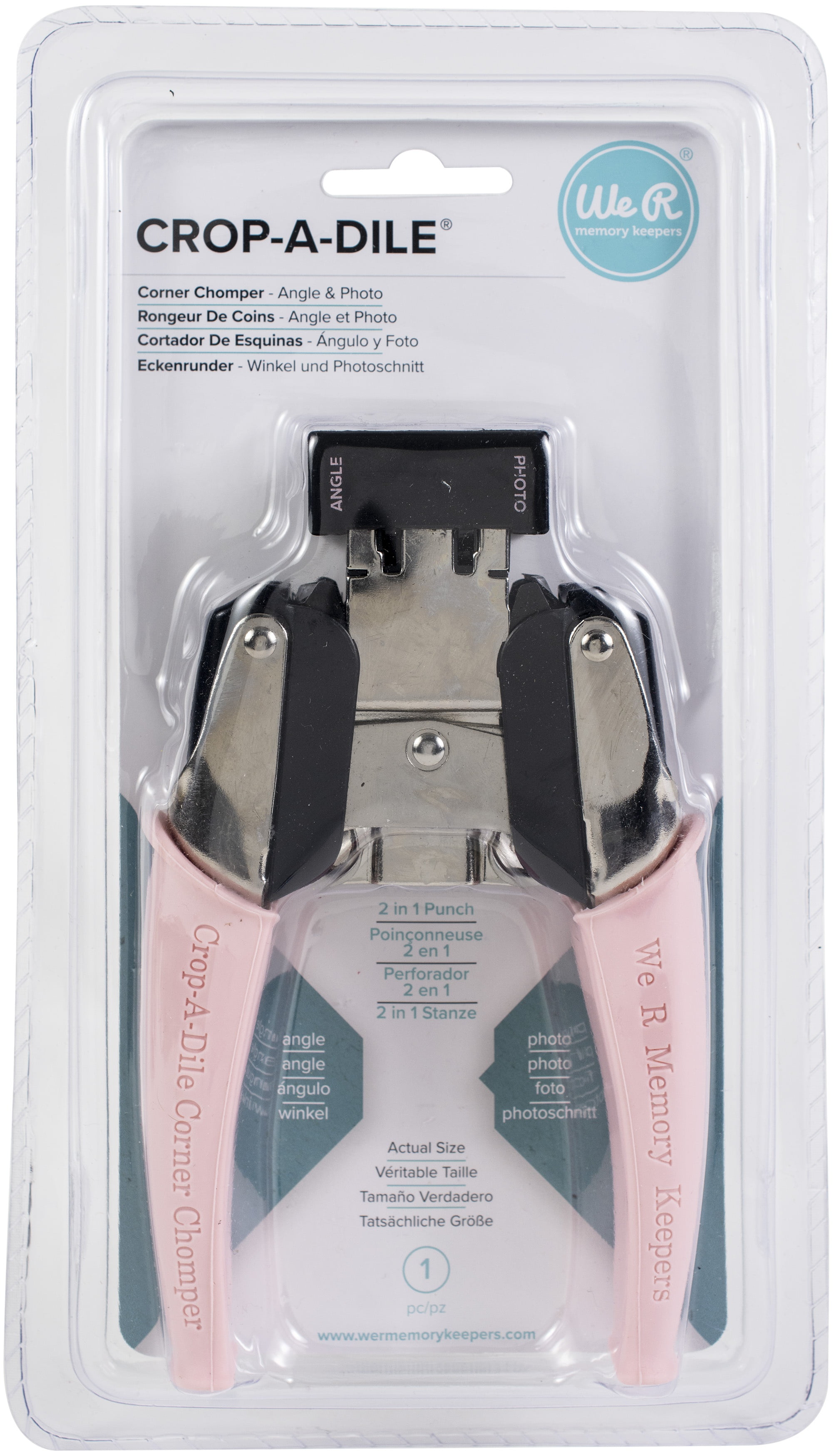 Crop-A-Dile Retro Corner Chomper Tool-Angle & Photo - Walmart.com