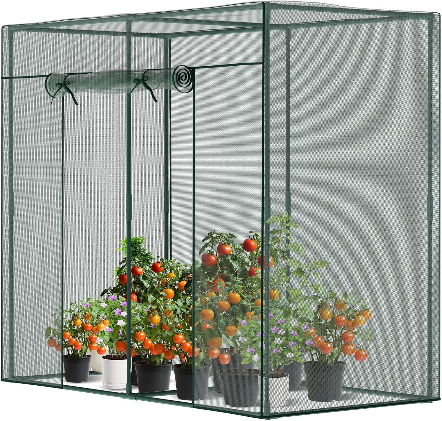 Crop Cages for Garden Plant, 6.6x3.3x6 Ft Plant Protection Netting Tent ...