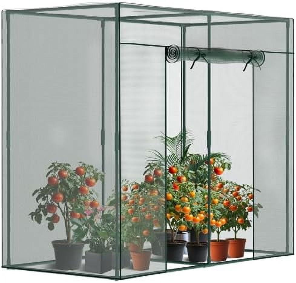 Crop Cages for Garden Plant, 6.6x3.3x6 Ft Plant Protection Tent with Zippered Door, Raised Bed ...
