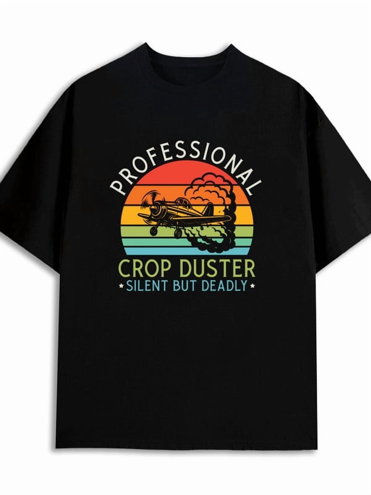 Crop Duster Tee 180G 100% Cotton 180G 100% Cotton men 3xl graphic tees ...