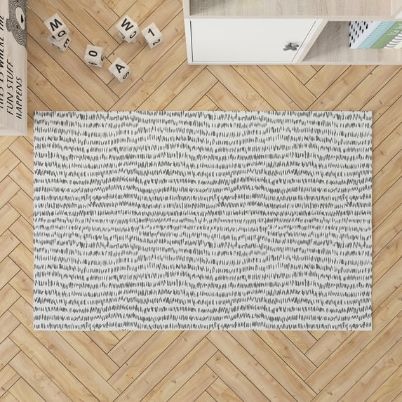 Crop Row Ivory Charcoal Kids Play Mat - Walmart.com