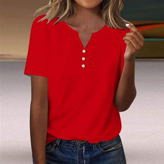 Crop T-Shirt, Summer Pullover, Thin Round Neck, Fashion Short Sleeves ...