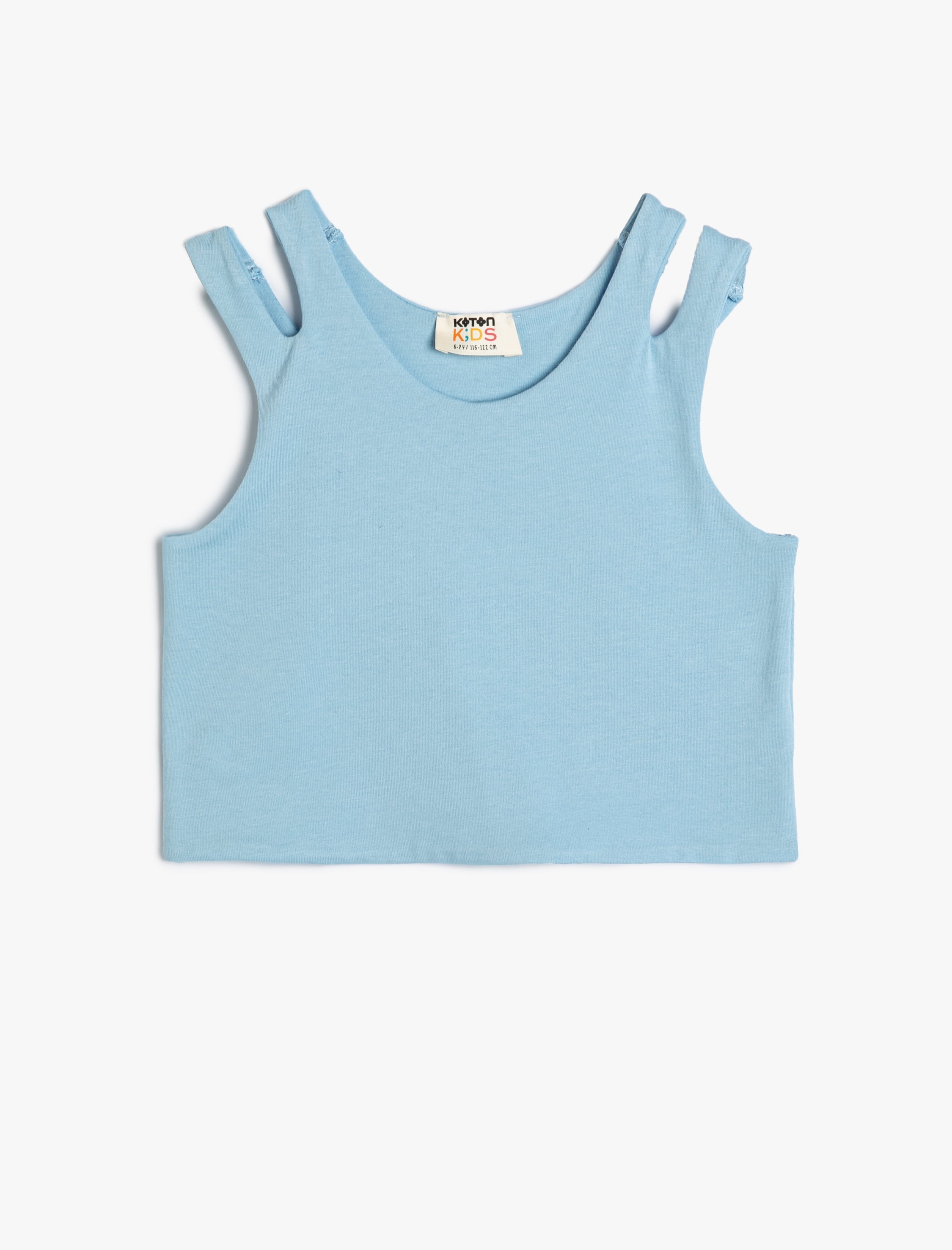 Crop Tank Top Double Straps Cotton - Walmart.com