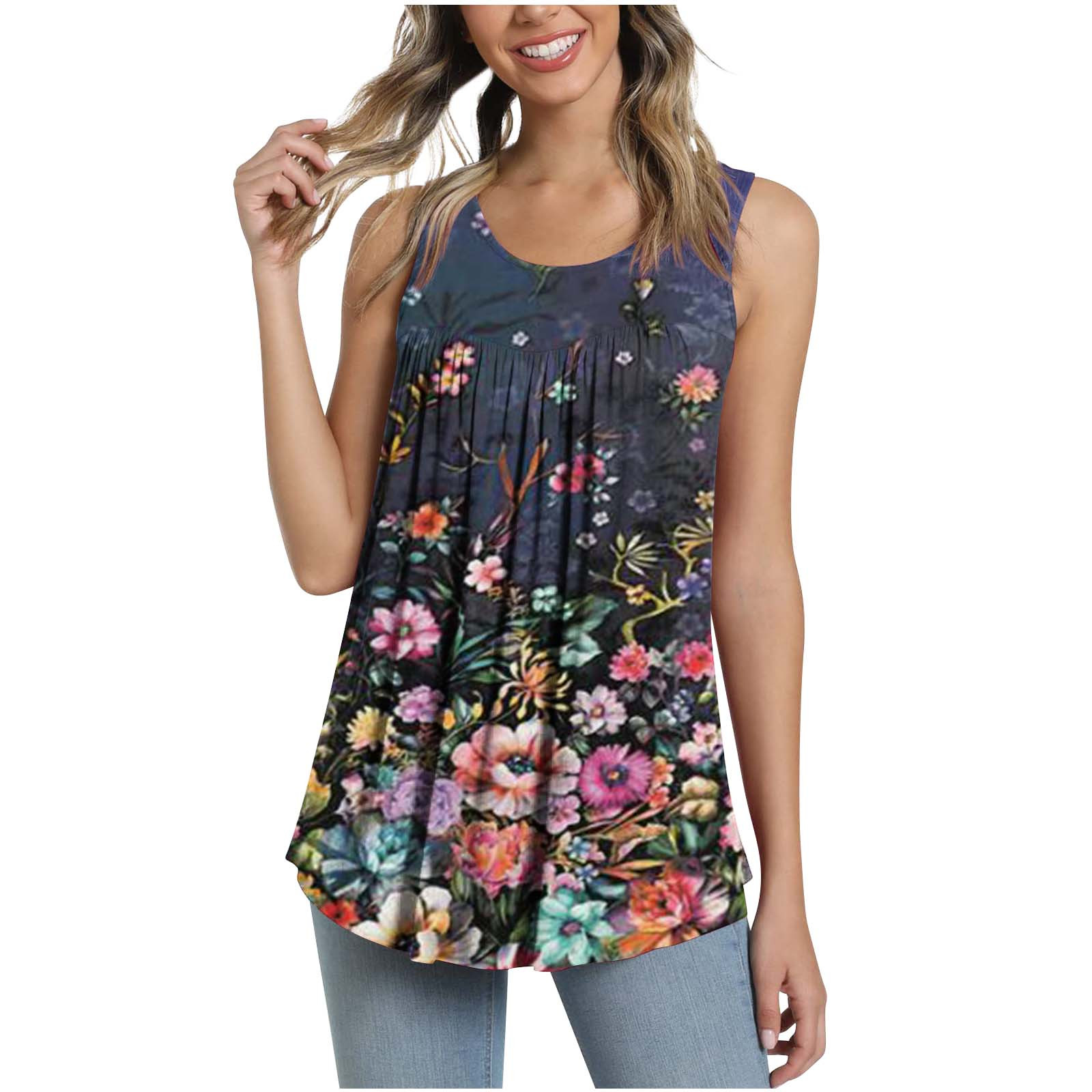 Crop Tanks for Women Flowy Tops for Women Summer Tank Tops for Women ...