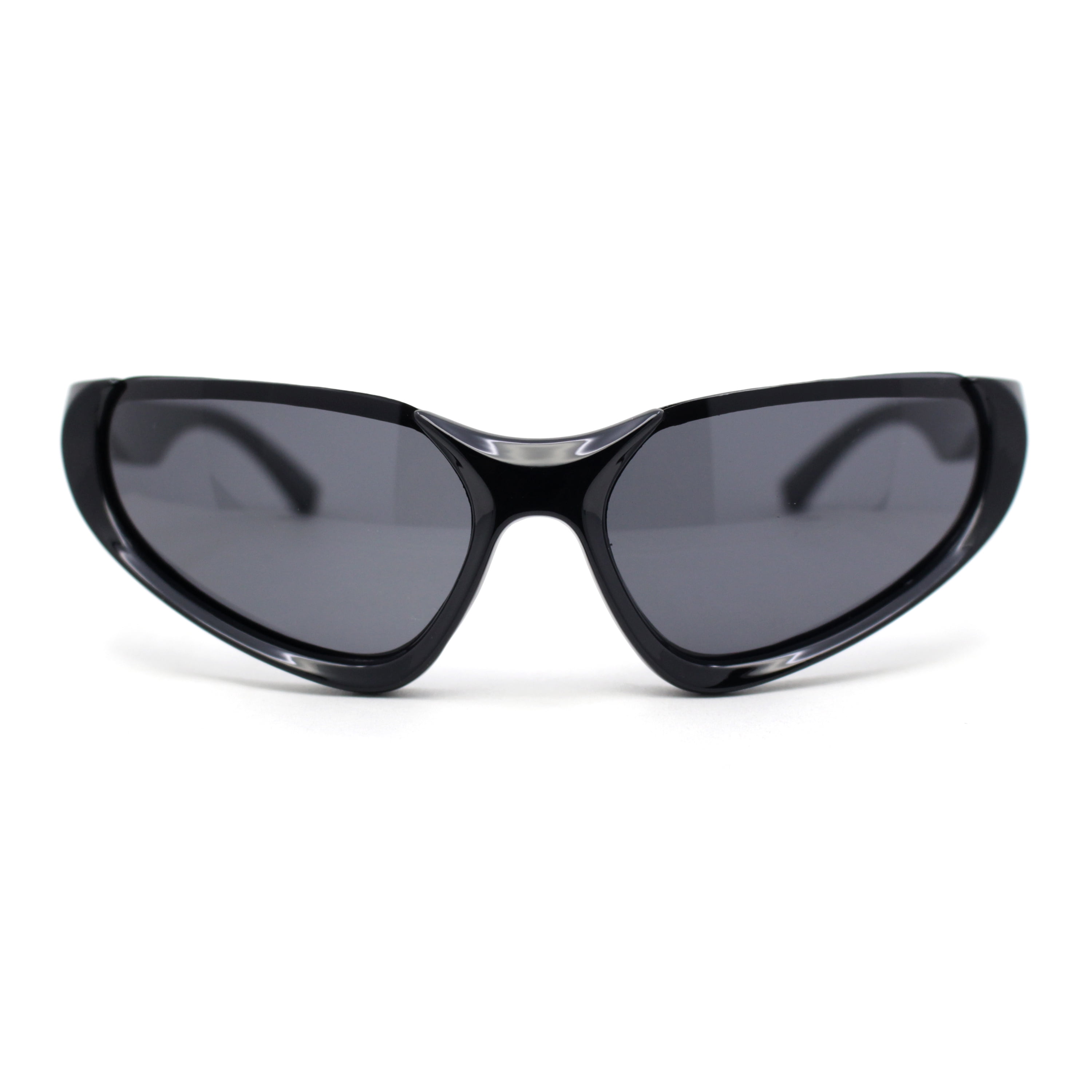 Crop Top Runway Fashion Wrap Triangular Sport Style Sunglasses All ...