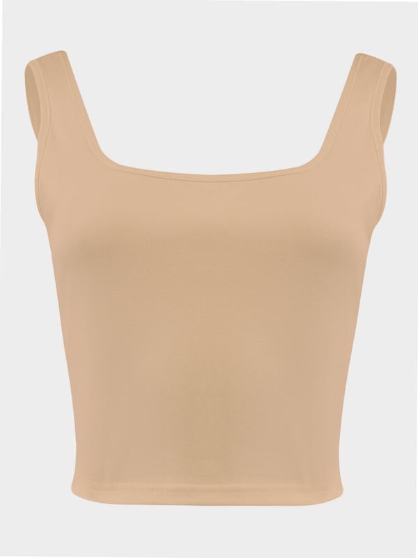 Crop Tops for Women Basic Workout Tank Tops Woman Sleeveless Shirt ...