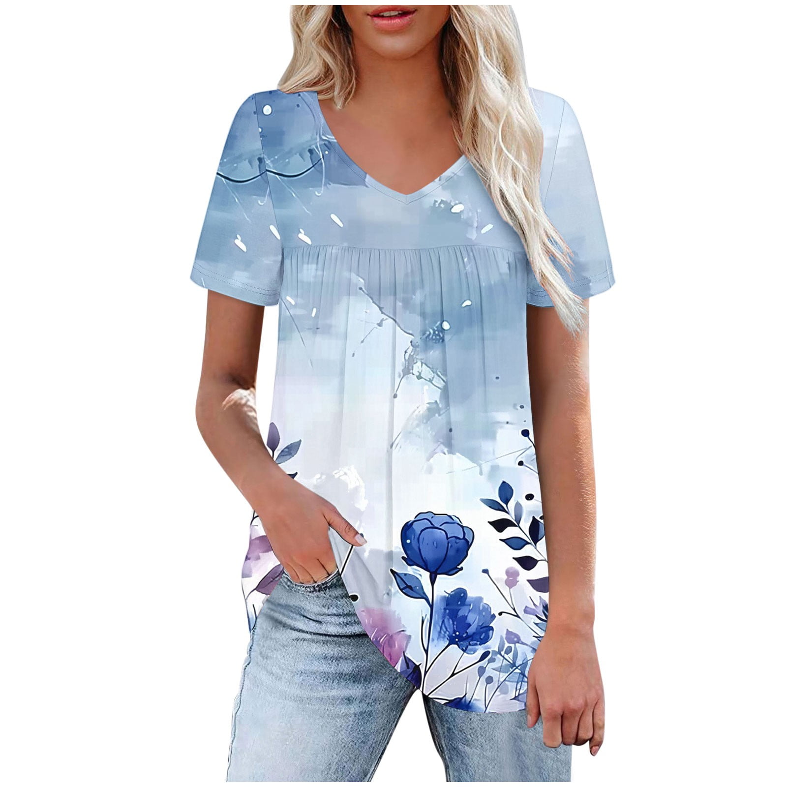 Crop Tops for Women Trendy Summer Grey Shirts for Women Crop Top Summer ...