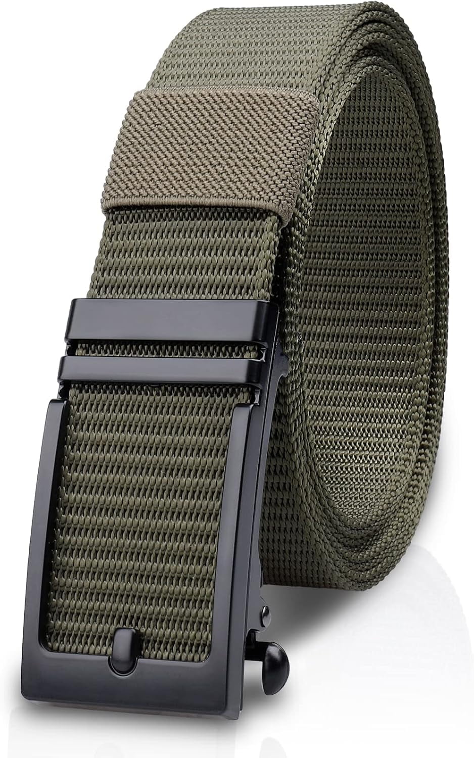 Cropable Casual Ratchet Nylon Belts for Men,Women with Automatic Buckle ...