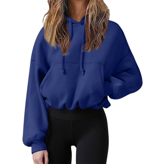 Cropped Hoodie, Comdrip Cropped for Women Lightweight Long Sleeve ...