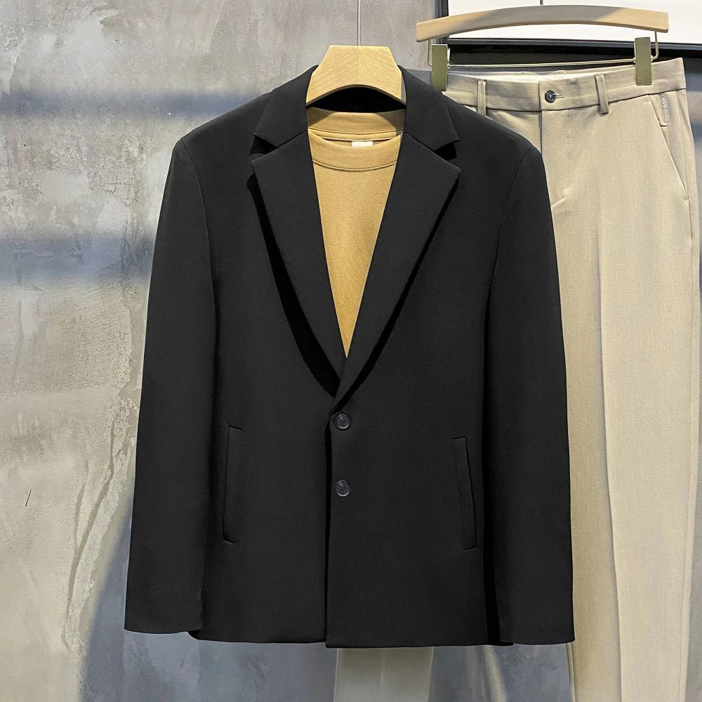 Cropped Short Man Suits And Blazers Oversize Jacket For Men Plus Big ...