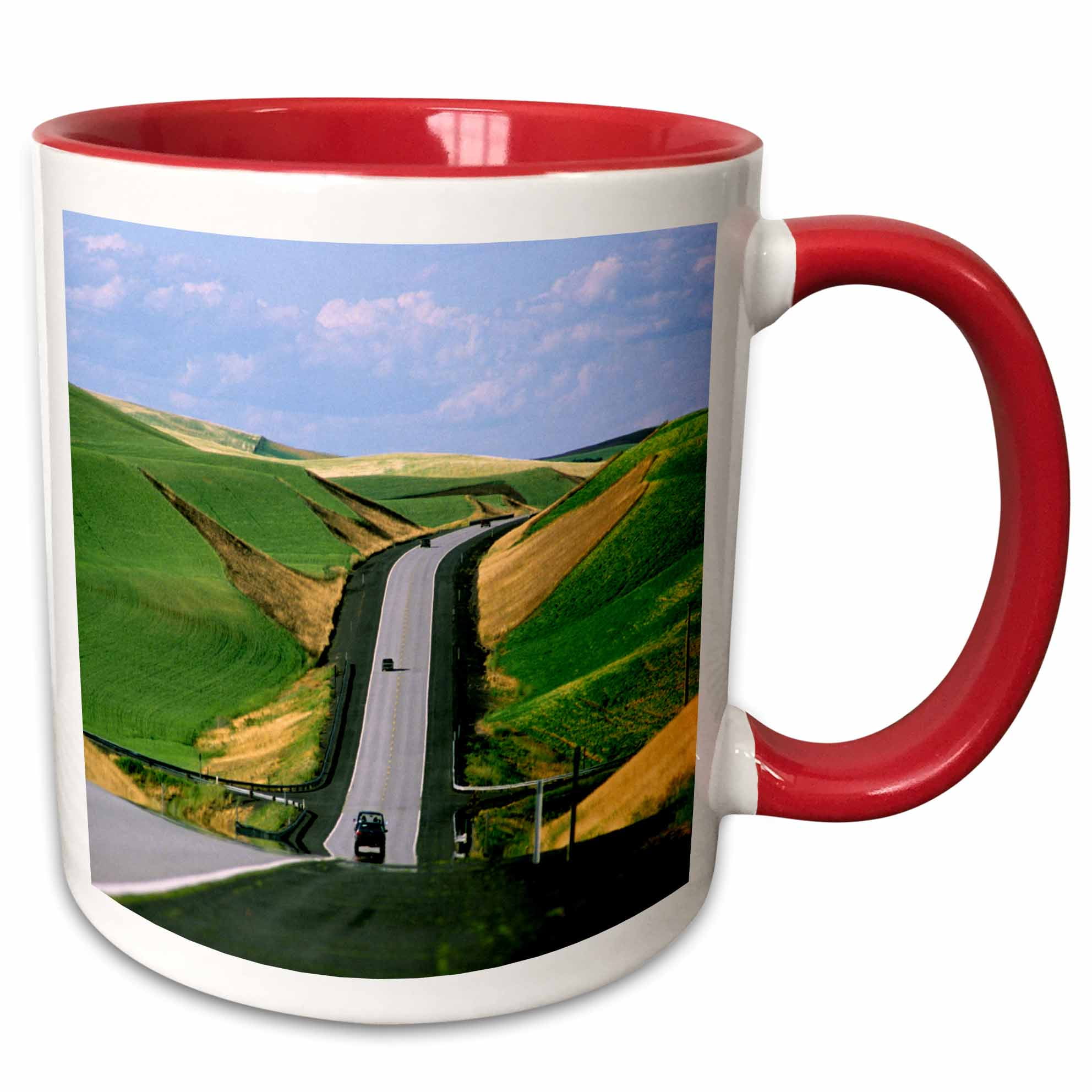 3drose, Crops of Wheat, Farming in Eastern Washington - Us48 Dfr0048 ...