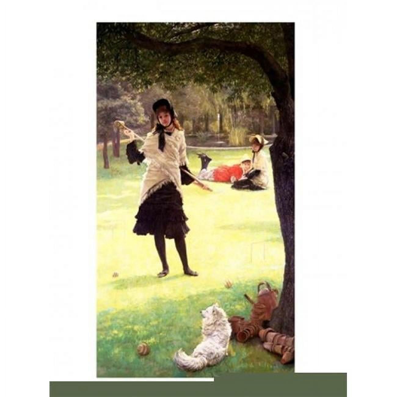 Croquet Poster Print by James Jacques Joseph Tissot - Walmart.com