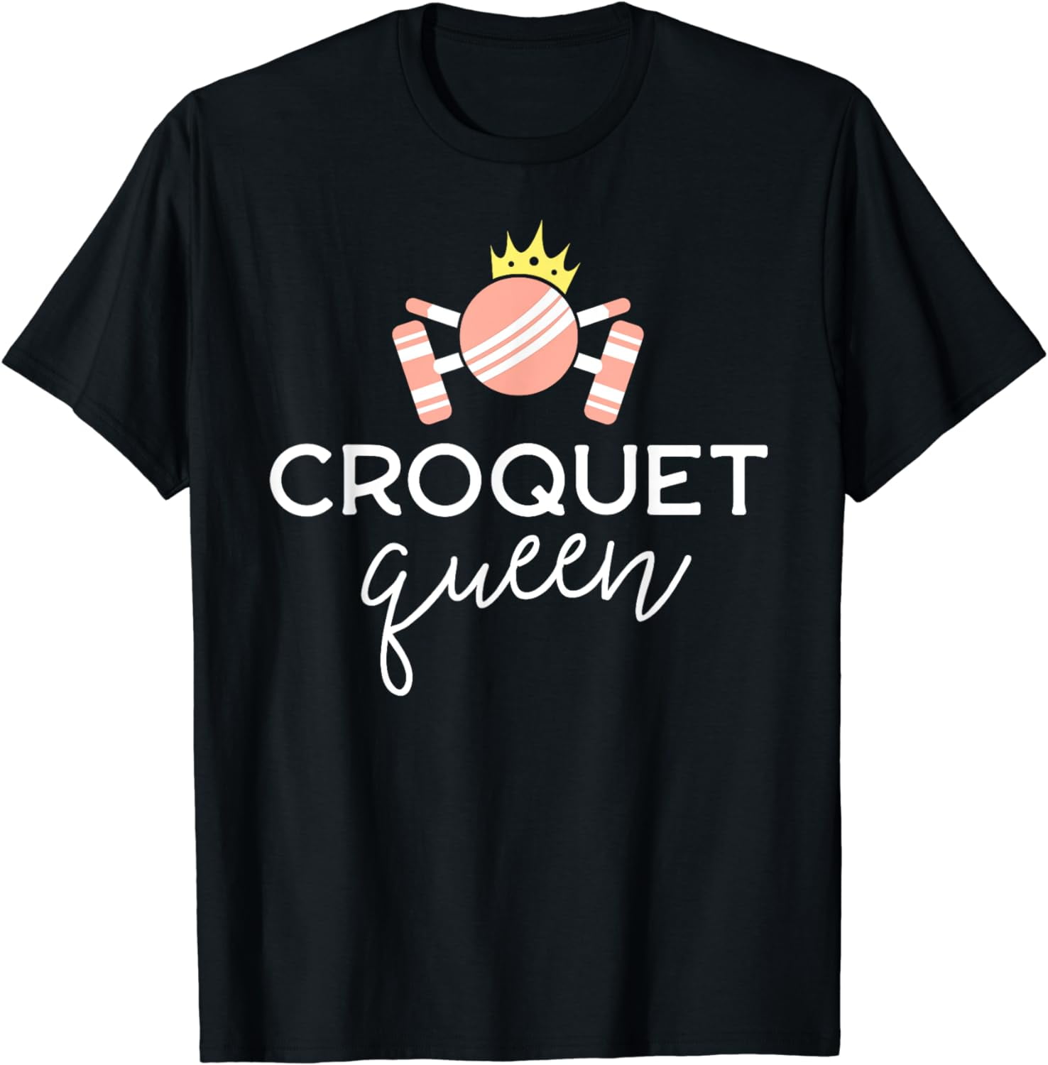 Croquet Queen Gift Croquet Shirts For Women Club Coach T-Shirt ...