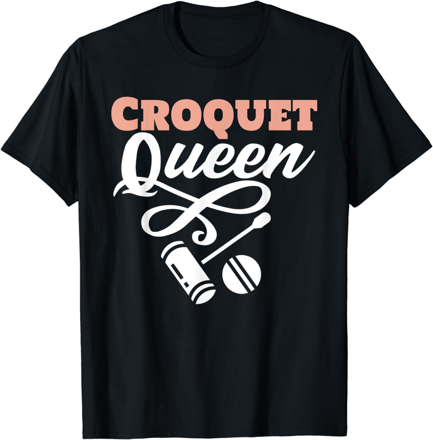 Croquet Queen | Women | Mallet | Croquet T-Shirt - Walmart.com