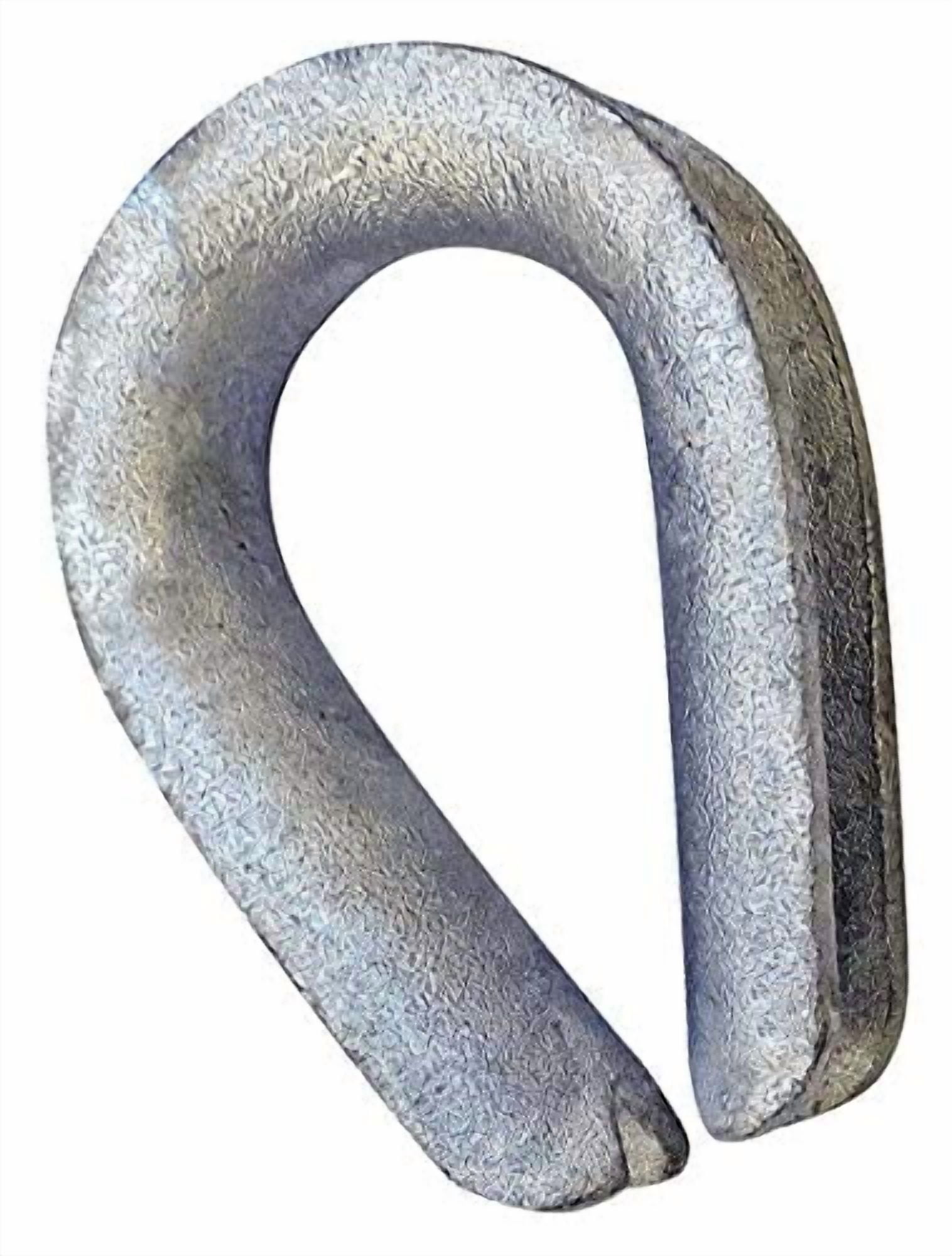 Crosby 1037755 5/8" (16MM) extra heavy wire rope thimbles galvanized ...