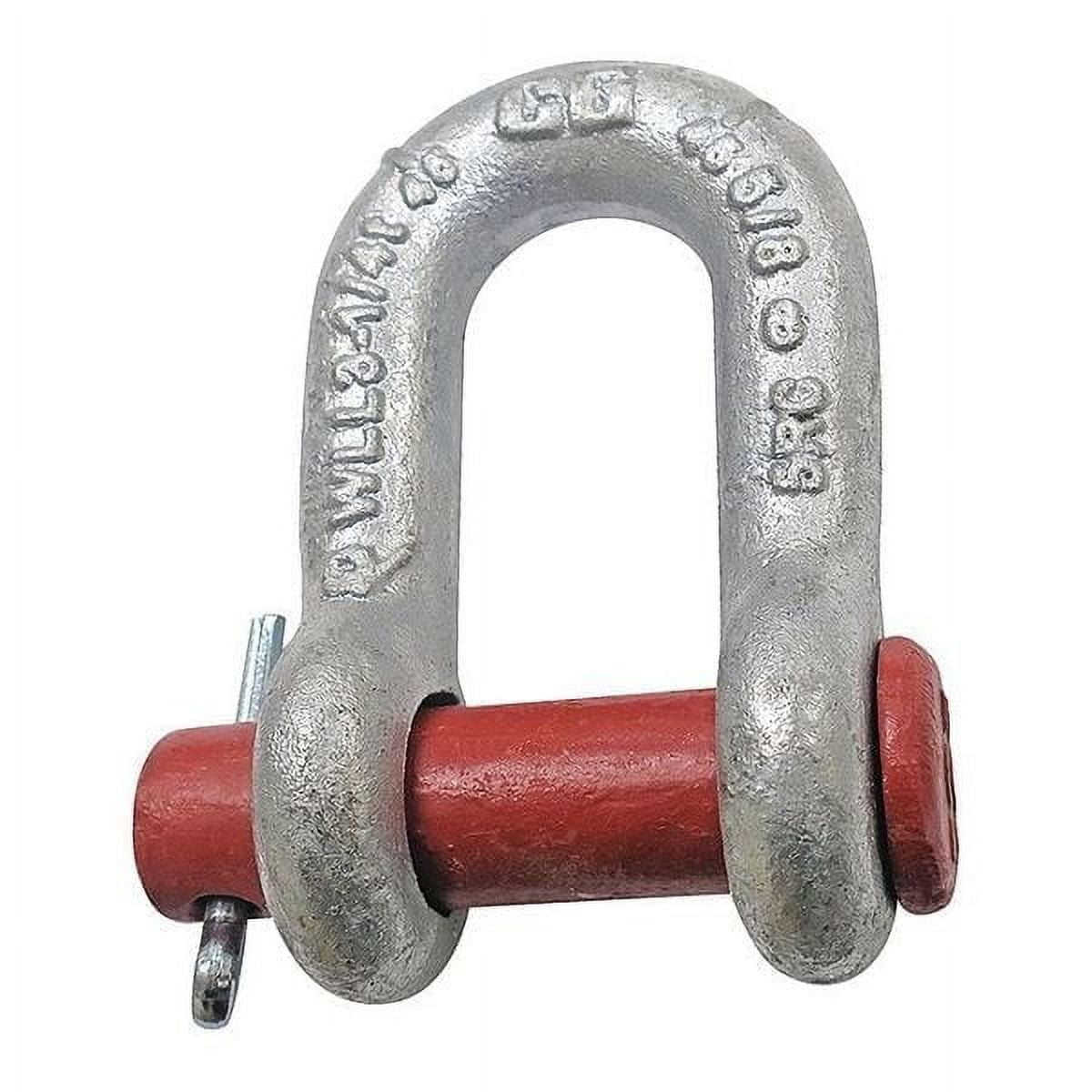 Crosby D-Shackle,4,000 lb Load Cap,Carbon Steel G-215 - Walmart.com