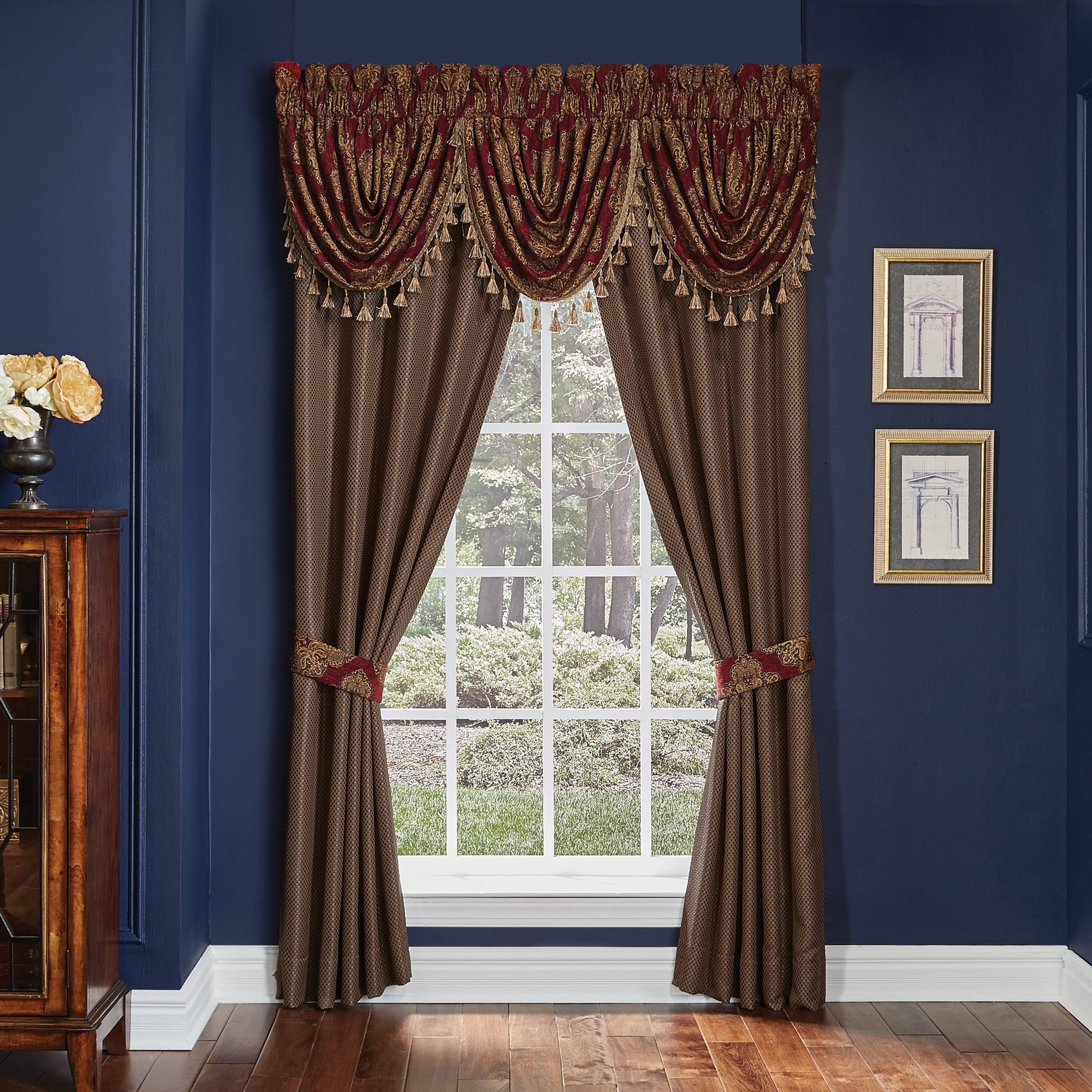 Croscill Sebastian Pole Top Window Drapery Panel Pair - Walmart.com
