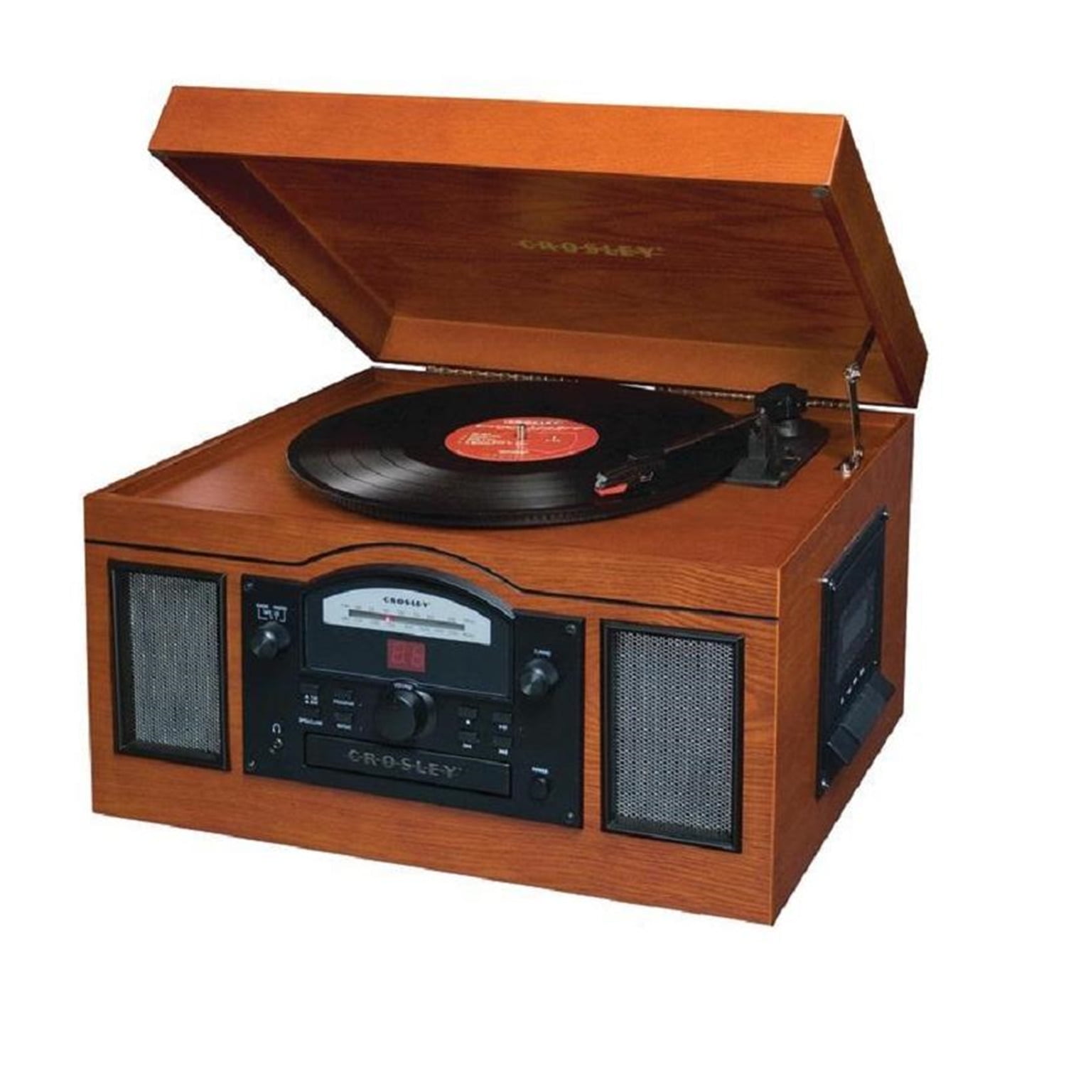 Crosley Archiver CR6001A - Audio system - 10 Watt (total) - paprika ...