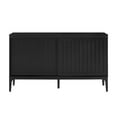 Crosley Furniture Asher Dining Room Buffet Credenza Cabinet Storage ...