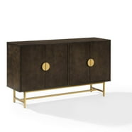 Crosley Furniture Asher Modern Particle Board Wood Sideboard in Matte ...