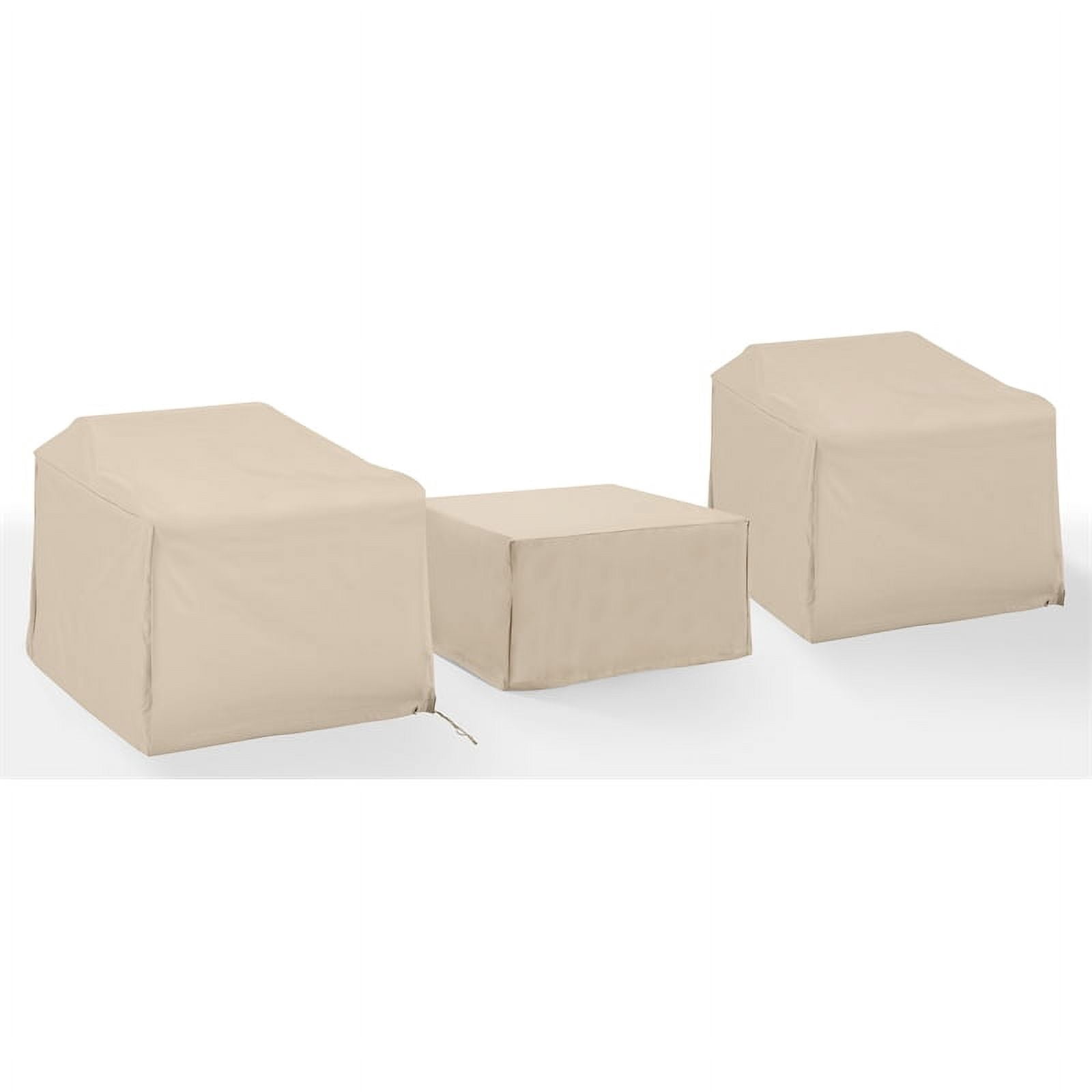 Crosley Furniture Patio Furniture Covers, Waterproof 3-Piece Cover Set ...