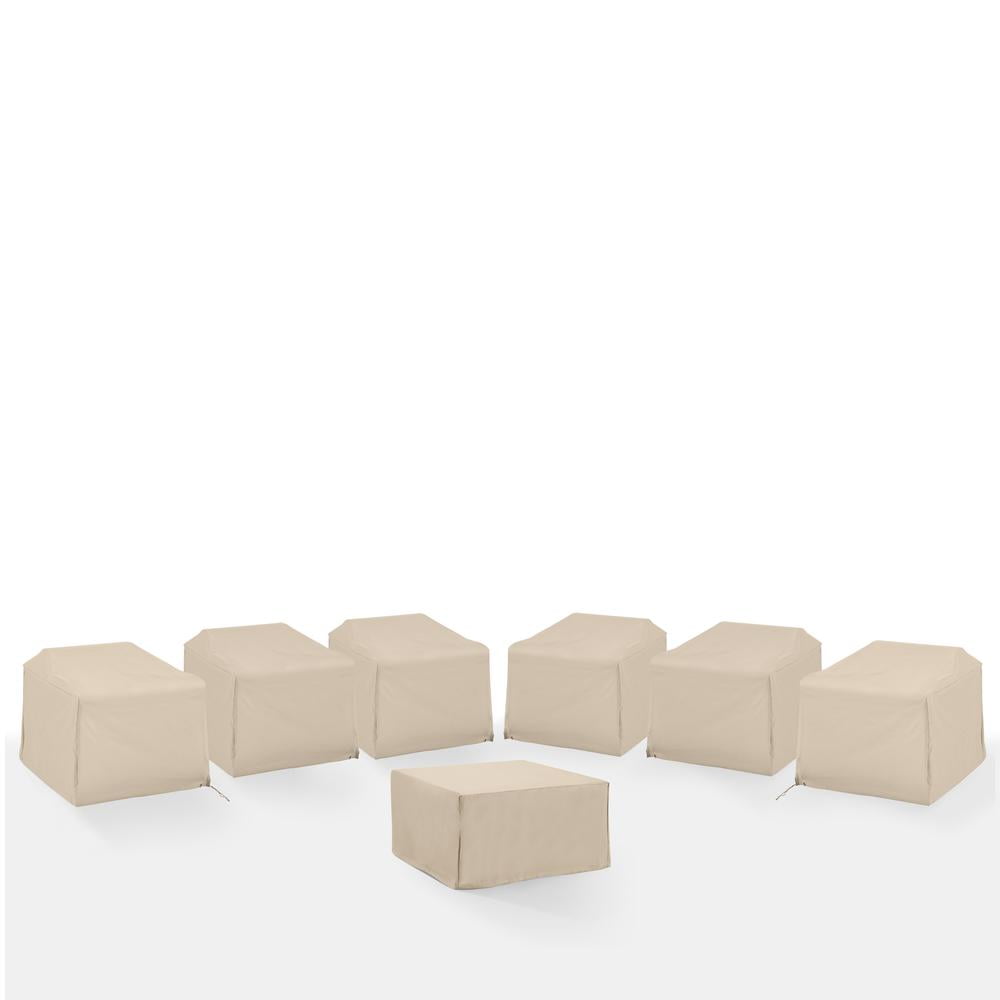 Crosley Furniture 7Pc Outdoor Sectional Furniture Cover Set - Walmart.com
