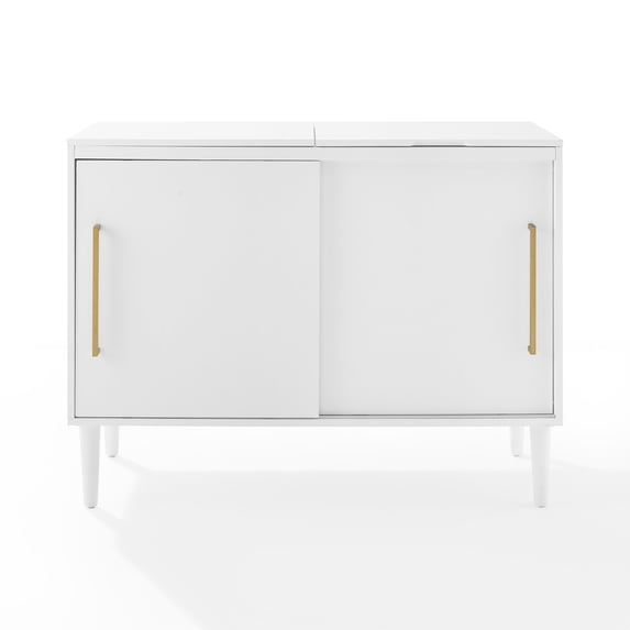 Crosley Furniture Everett – Mid-Century Modern Media Console with ...