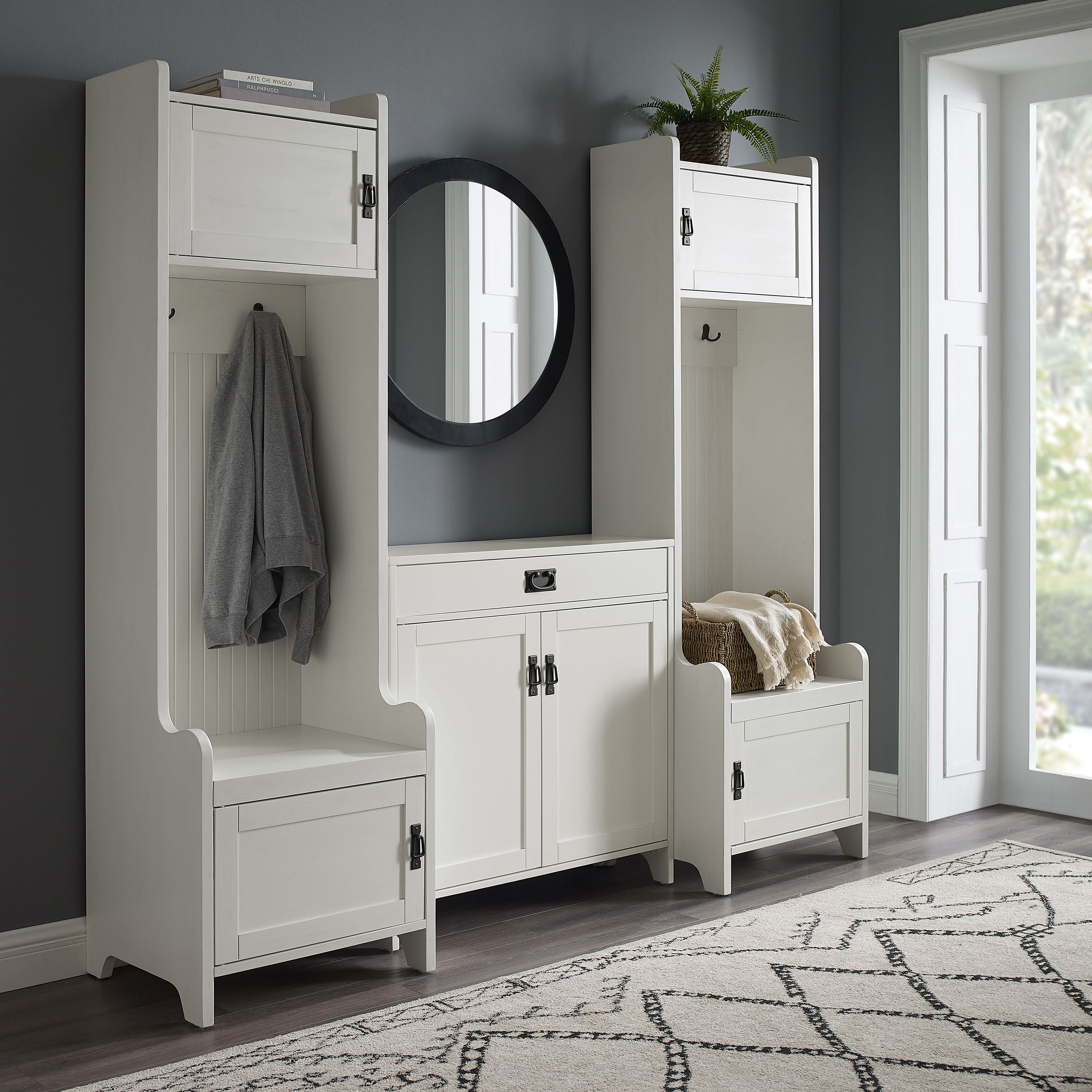 Crosley Furniture Fremont 3 Piece Entryway Set - Walmart.com