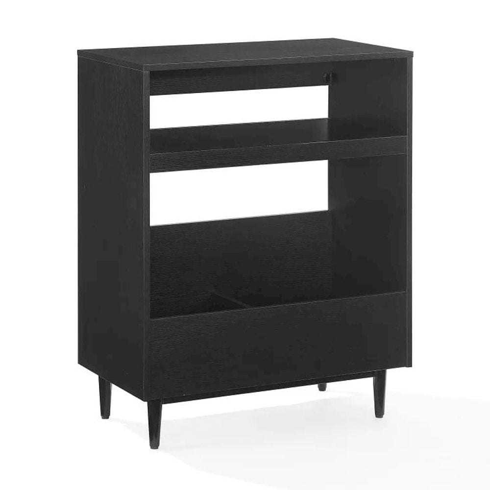 Crosley Furniture Liam Record Player Stand in Black - Walmart.com
