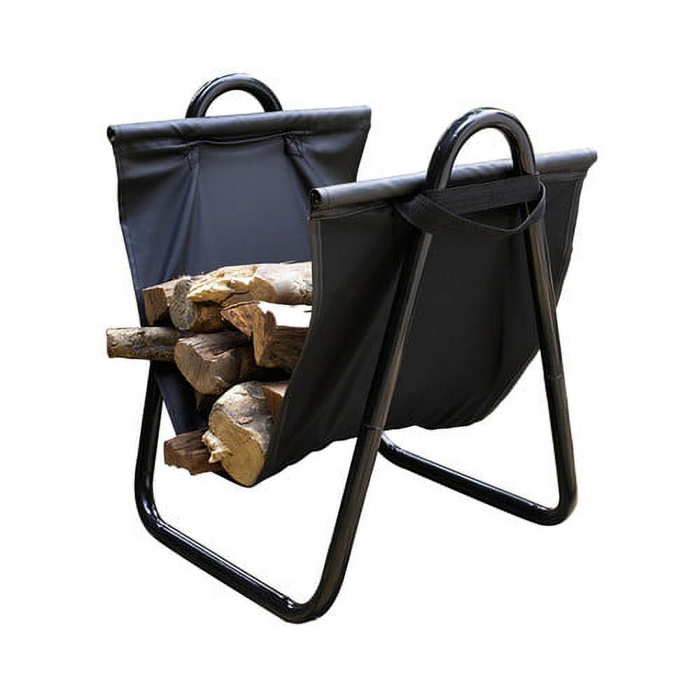 Crosley Furniture Logan Firewood Storage Carrier in Black - Walmart.com