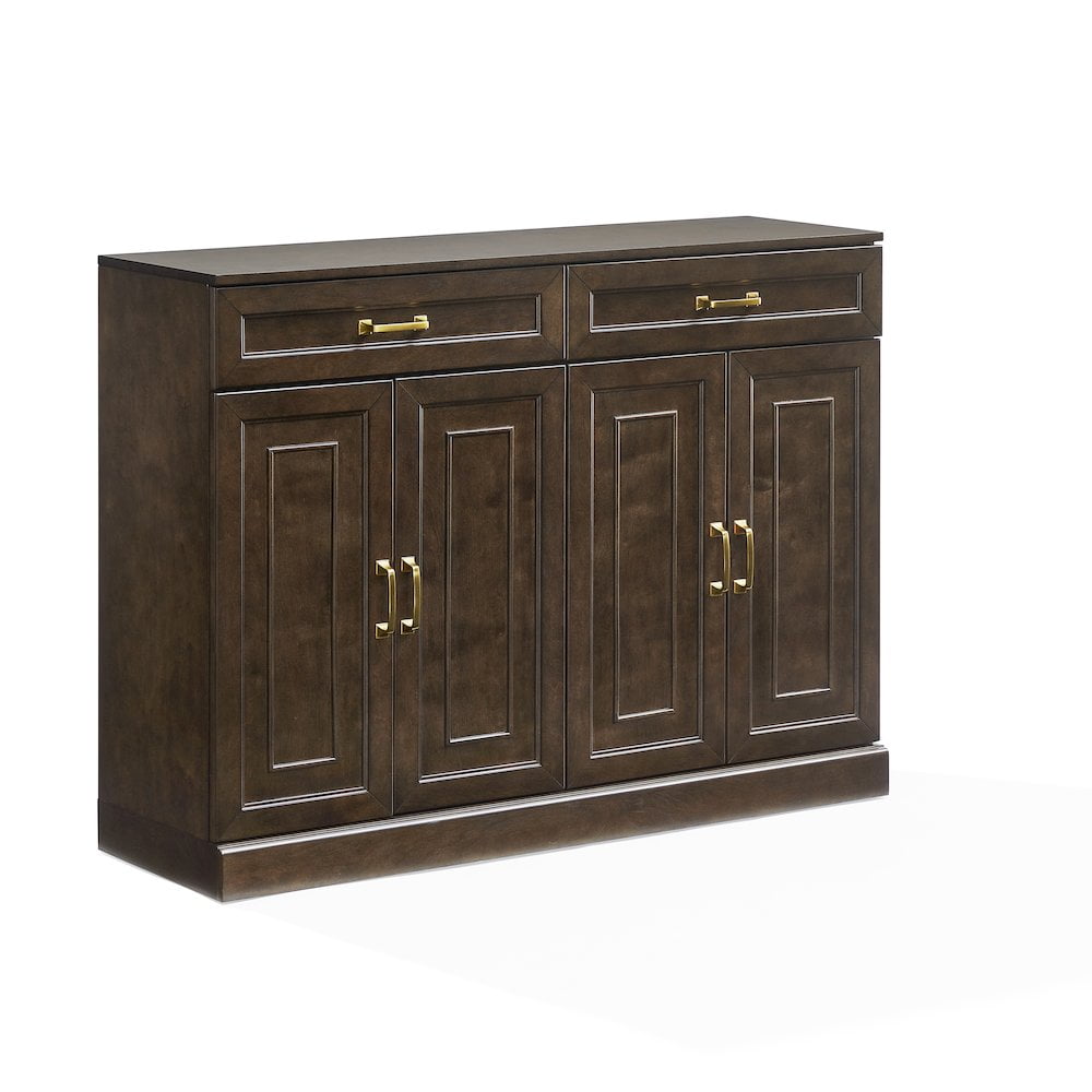 Crosley Furniture Stanton Sideboard in Coffee - Walmart.com