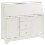 Crosley Furniture Home Office Sullivan Secretary Desk with Computer ...