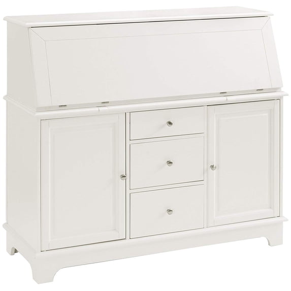 Crosley Furniture Home Office Sullivan Secretary Desk with Computer ...