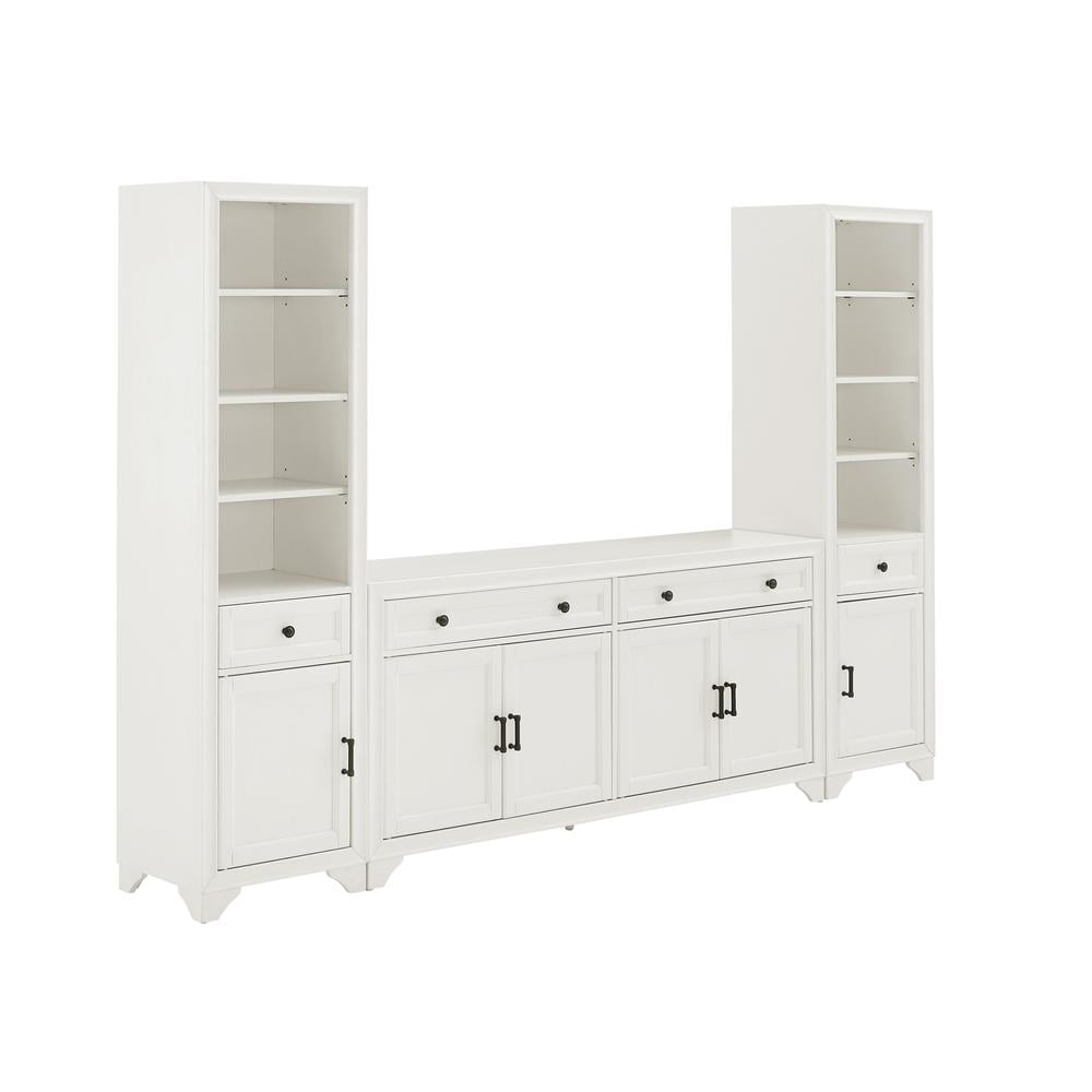 Crosley Furniture Tara 3PC Entertainment Center, Sideboard and ...