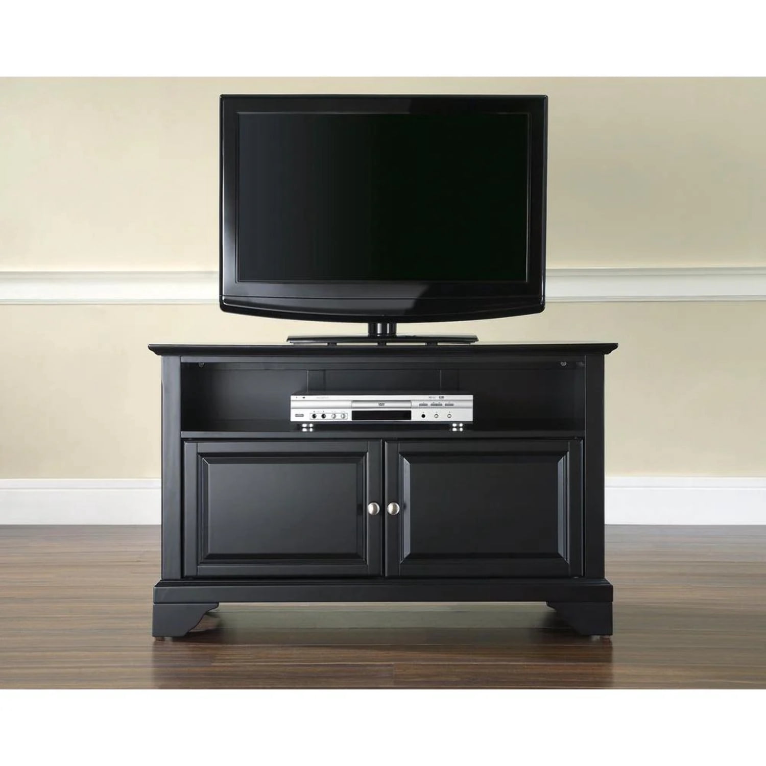 Crosley LaFayette 42" TV Stand in Black Finish - Walmart.com