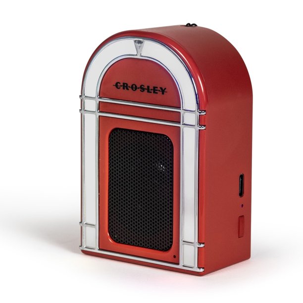 Crosley Mini Jukebox Retro Portable Bluetooth Speaker with LED Lights ...